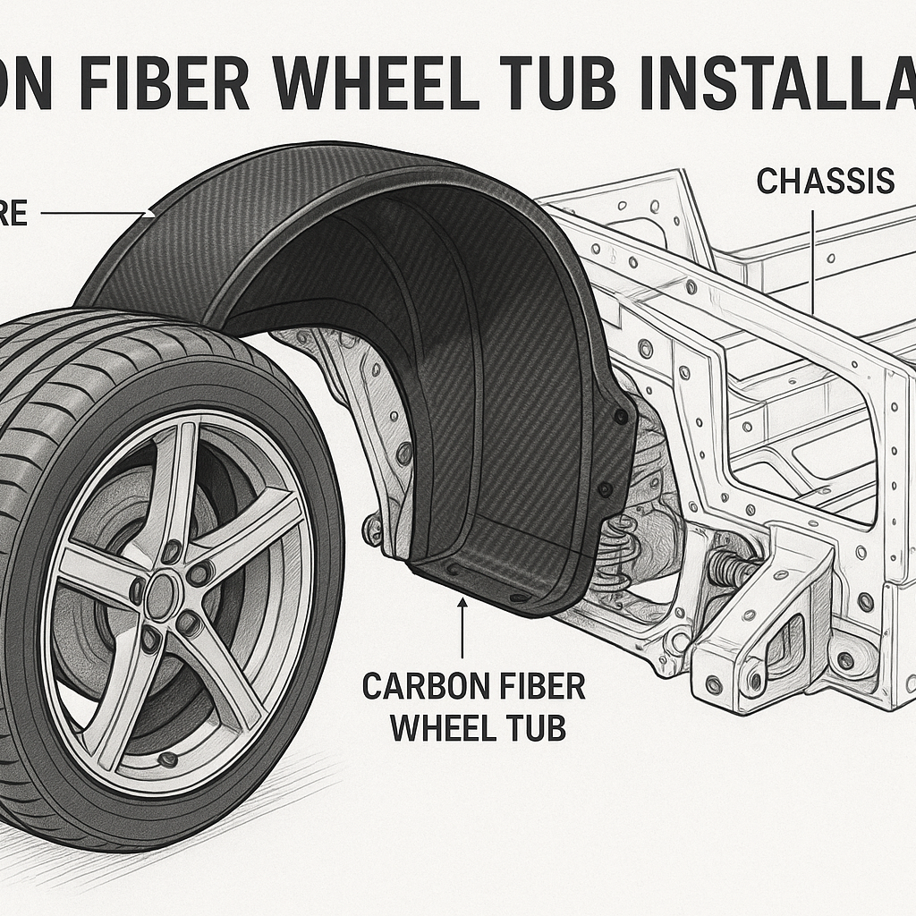 How to Install Carbon Fiber Wheel Tubs: A Complete 4-Step Guide – AME ...