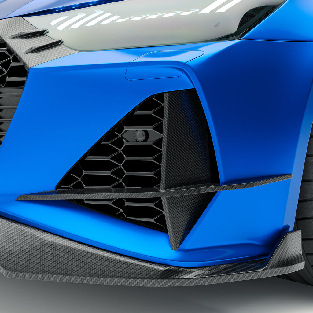 Audi RS6 C8 Carbon Fiber Canards – AME Motorsport