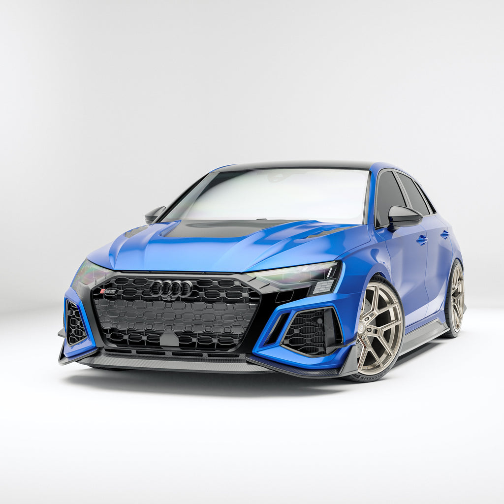 Audi RS3 8Y Sportback Carbon Fiber Front Lip – AME Motorsport