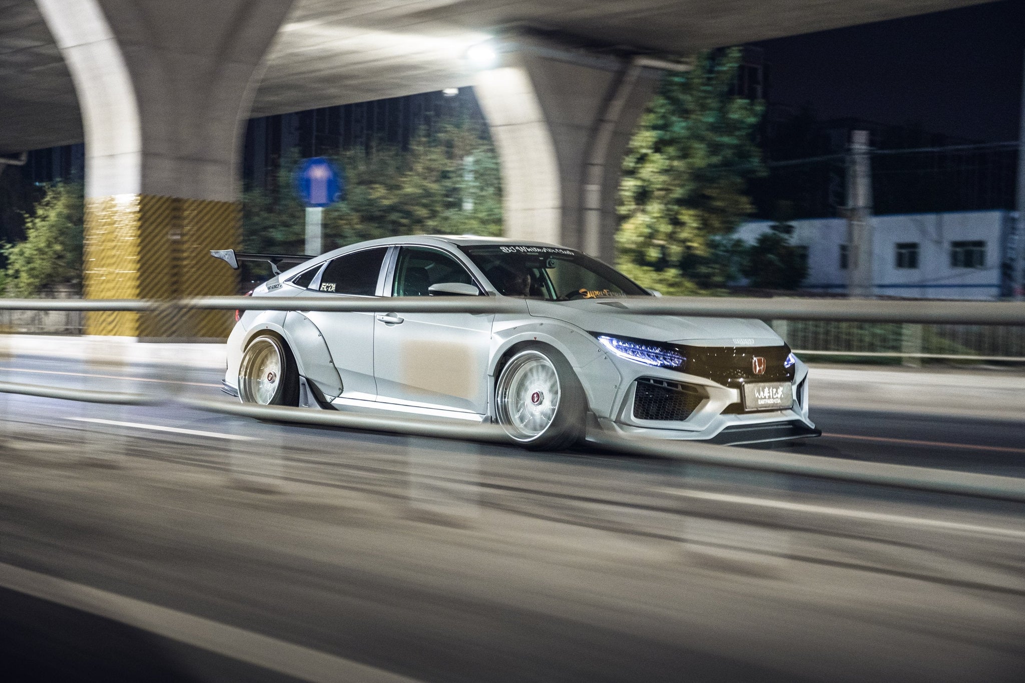 Robot Carbon Fiber Widebody Kit For Honda Civic 10th Gen – AME Motorsport