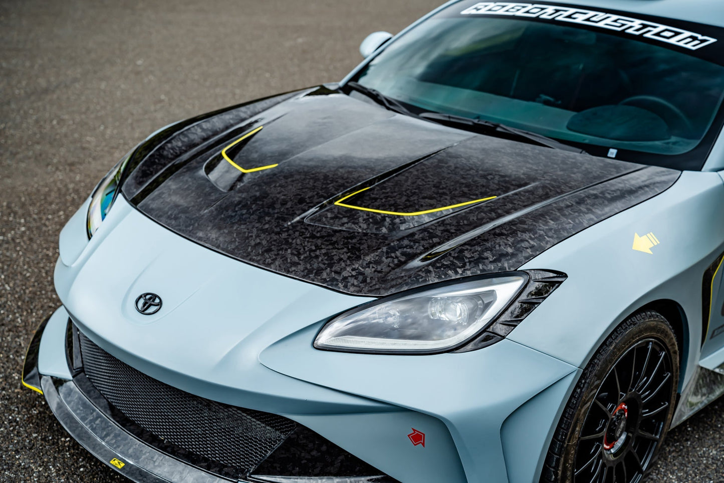 Robot "SHINNING" Hood Bonnet For Toyota GR86 Subaru BRZ – AME Motorsport