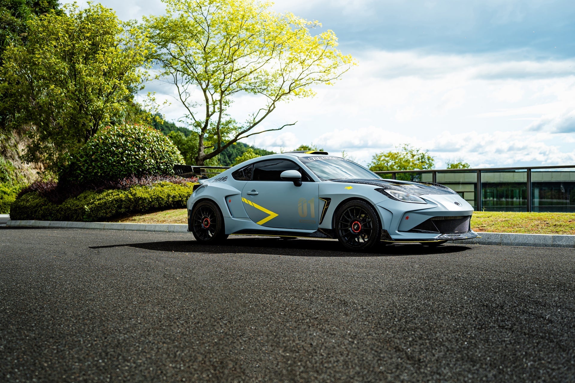 Robot "SHINNING" Widebody Wheel Arches & Side Skirts For Toyota GR86 S ...