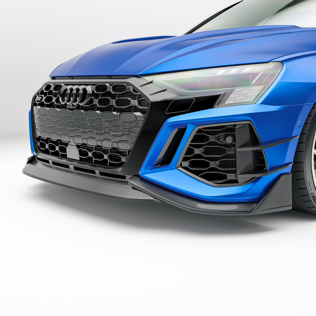 Audi RS3 8Y Sportback Carbon Fiber Canards – AME Motorsport